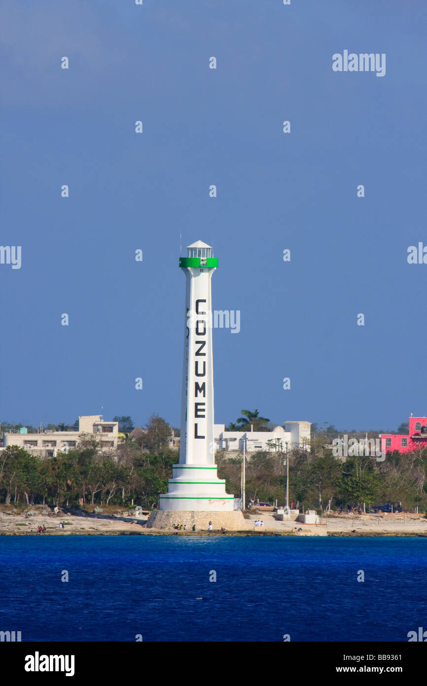 Lighthouse cozumel hi-res stock photography and images - Alamy