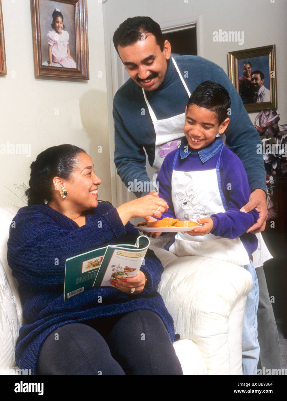 Hispanic latin mexican mom son hi-res stock photography and images - Alamy