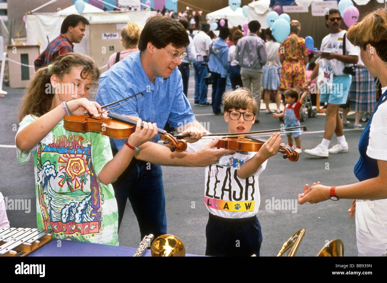 Music fair demo share teach learn try experiment introduce instrument ...