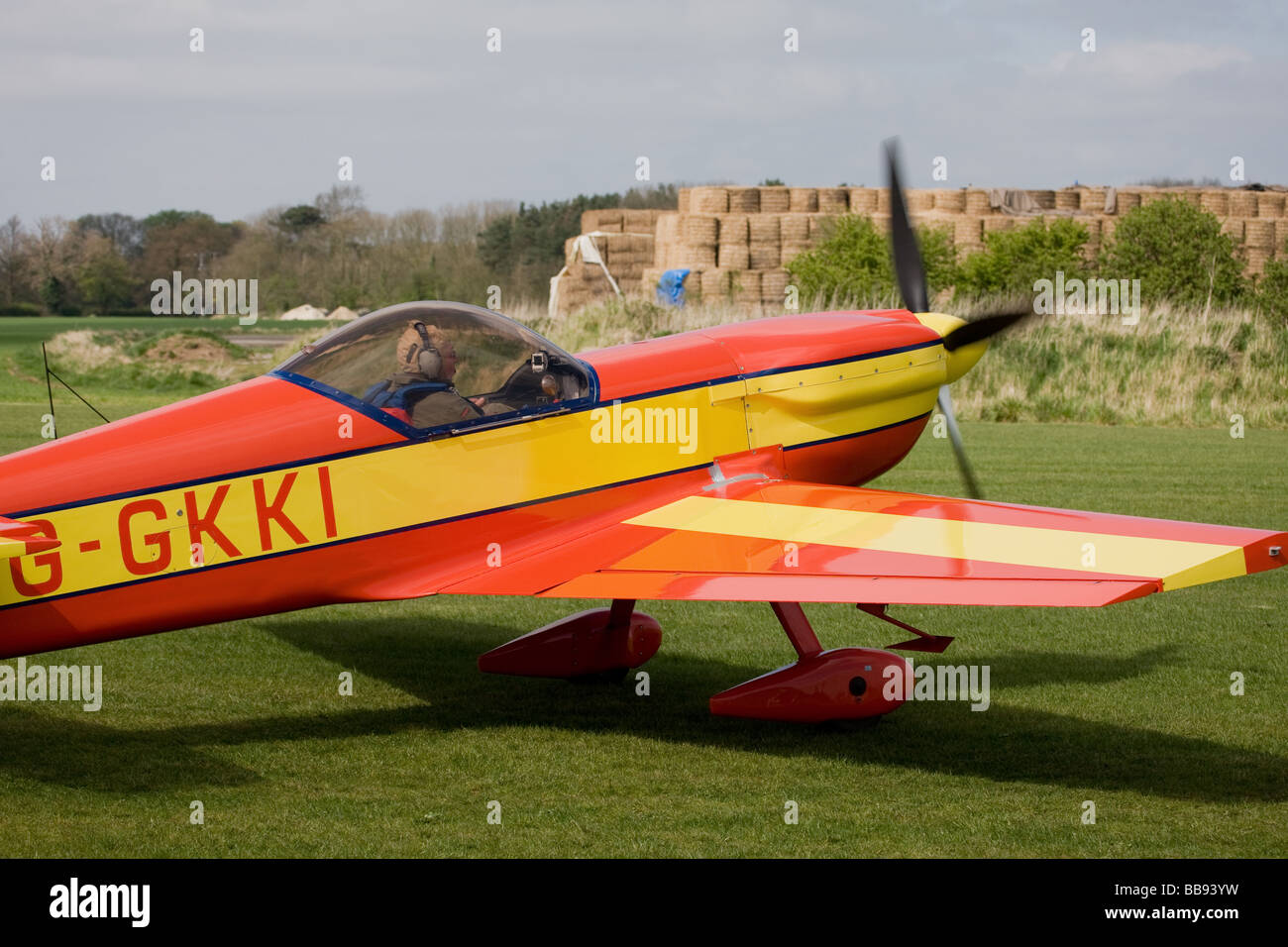 Avions Mundry CAP 231EX G-GKKI taxiing at Breighton Airfield Stock ...
