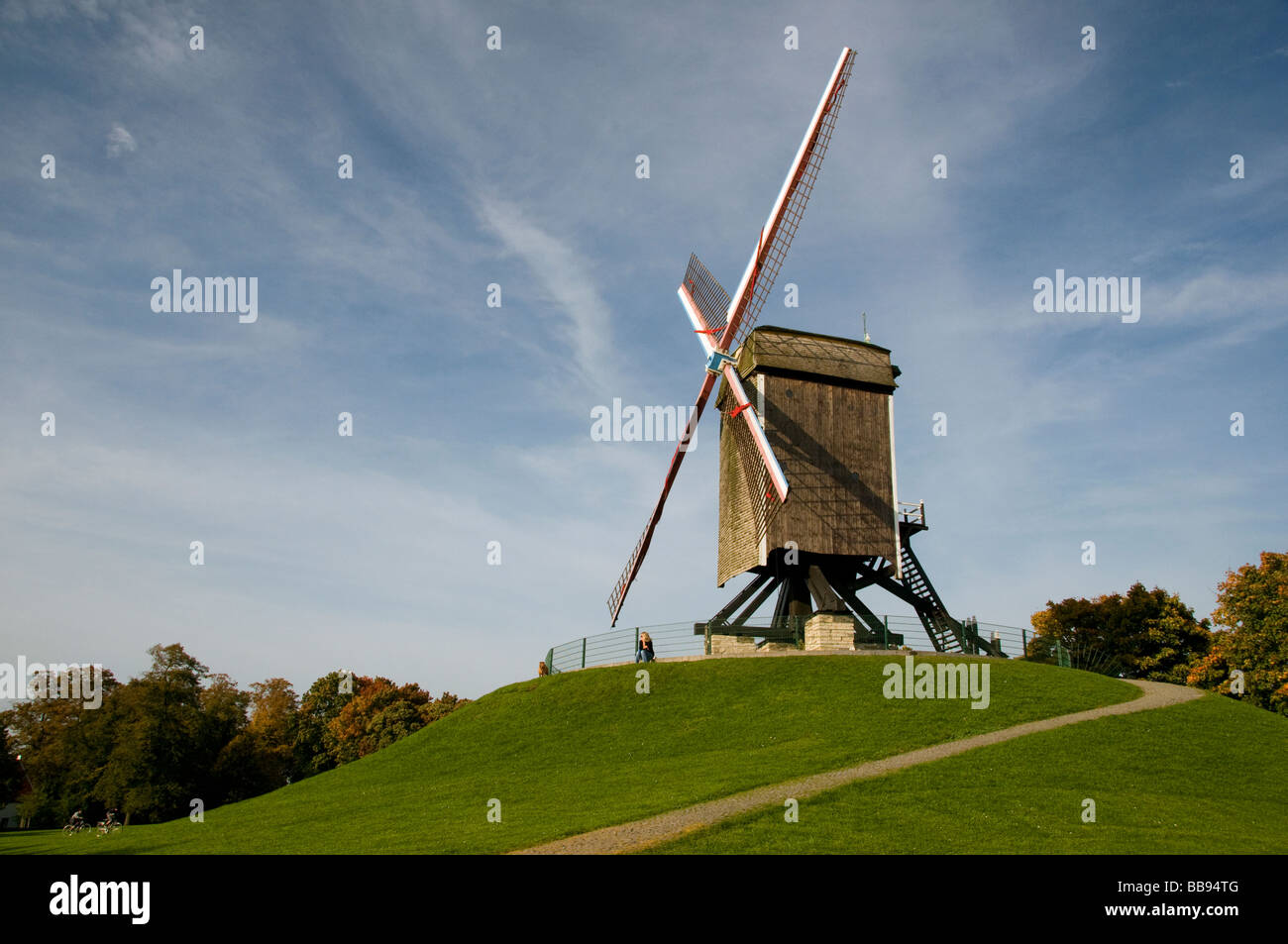 Windmills brugge hi-res stock photography and images - Alamy