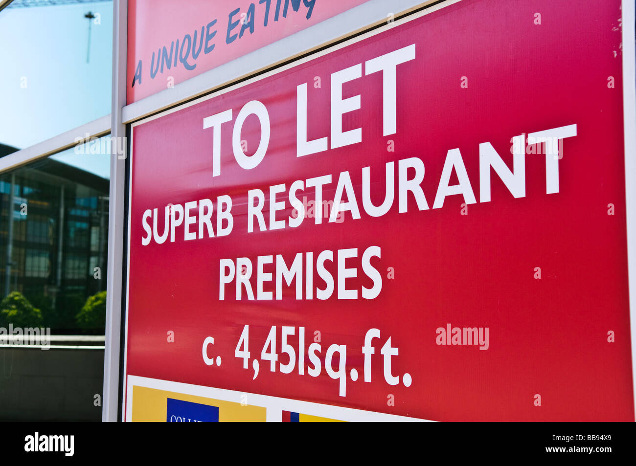 Commercial property to let hi-res stock photography and images - Alamy
