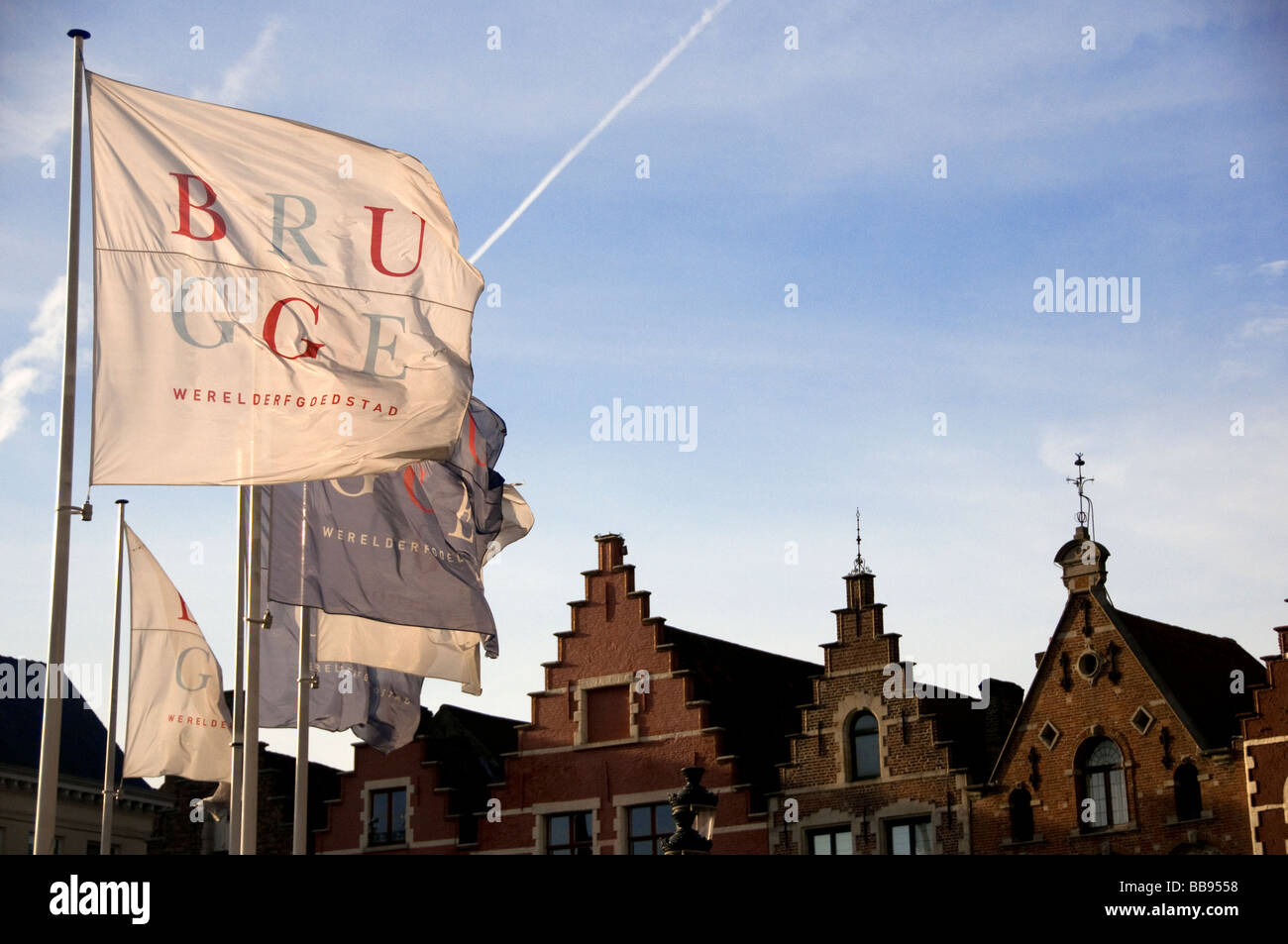Brugge flags hi-res stock photography and images - Alamy