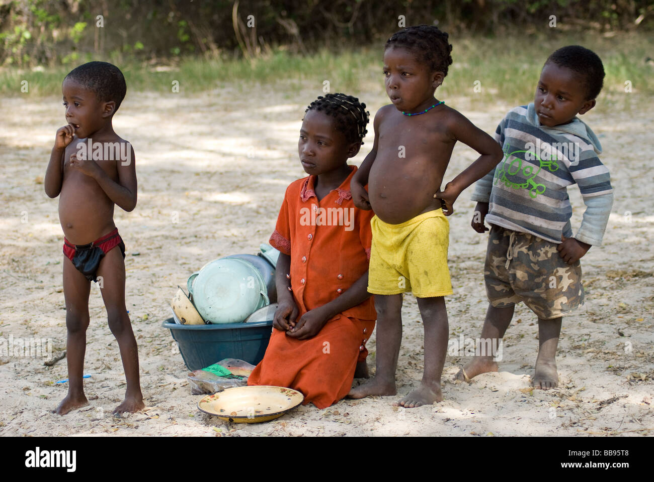 African children playing river hi-res stock photography and images - Alamy