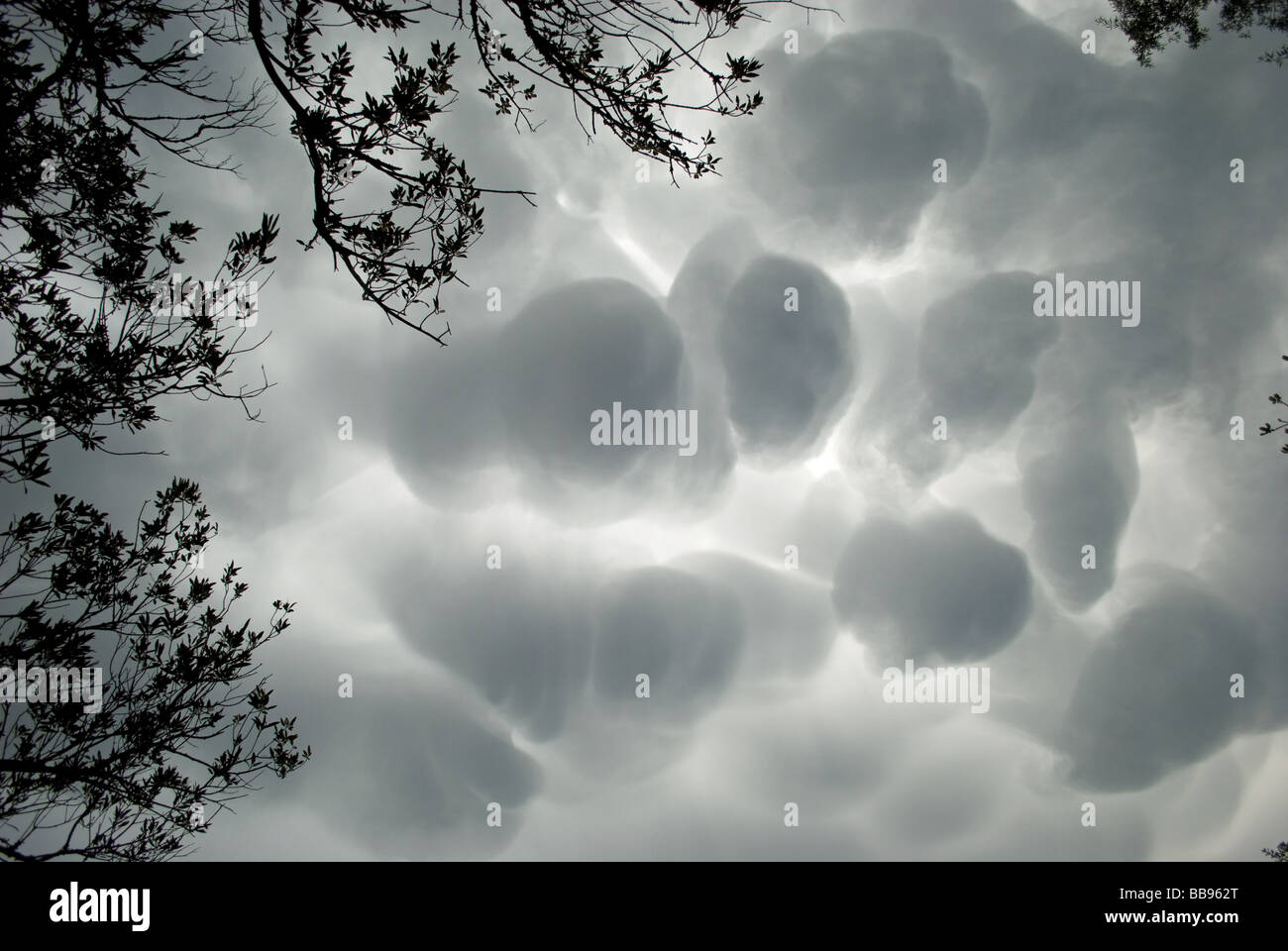 Strange cloud formation over Cape Town, South Africa Stock Photo - Alamy