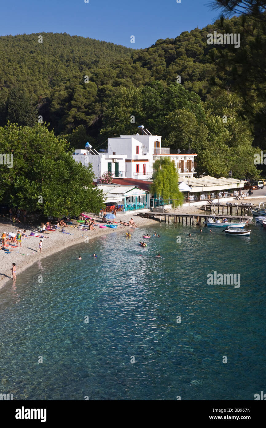 Agnontas Bay Skopelos Island Sporades Greek Islands Stock Photo - Alamy