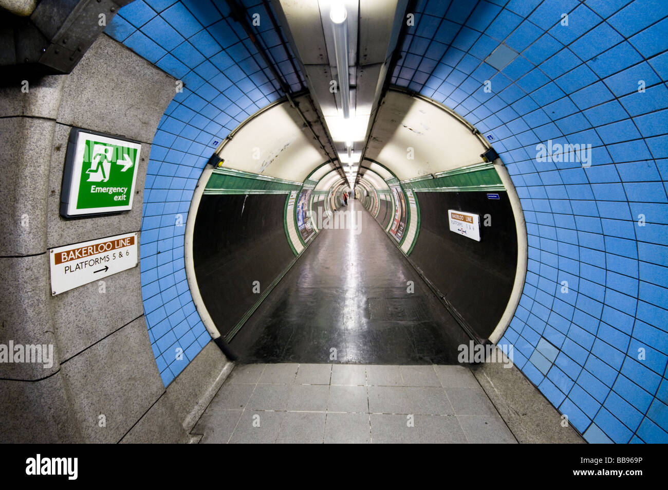 London Underground passageway, London, UK Stock Photo - Alamy