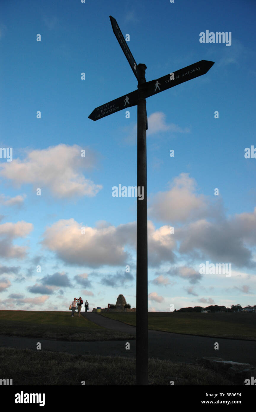 Signpost swanage hi-res stock photography and images - Alamy