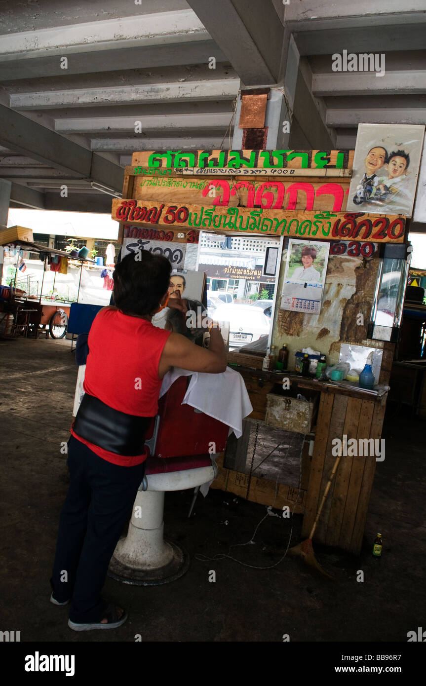 Thailand barber shop hi-res stock photography and images - Alamy