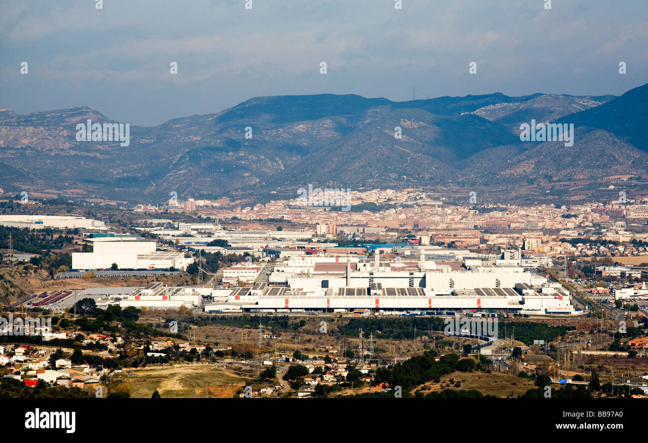 Seat factory in Martorell overview Stock Photo - Alamy
