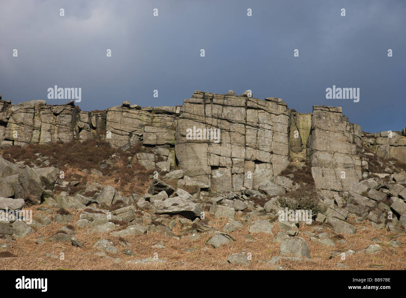 Stanage edge derbyshire peak district hi-res stock photography and ...