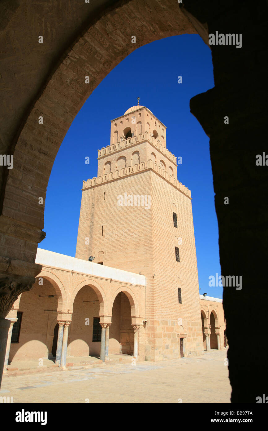 The Great Mosque of Kairouan, Tunisia Stock Photo - Alamy