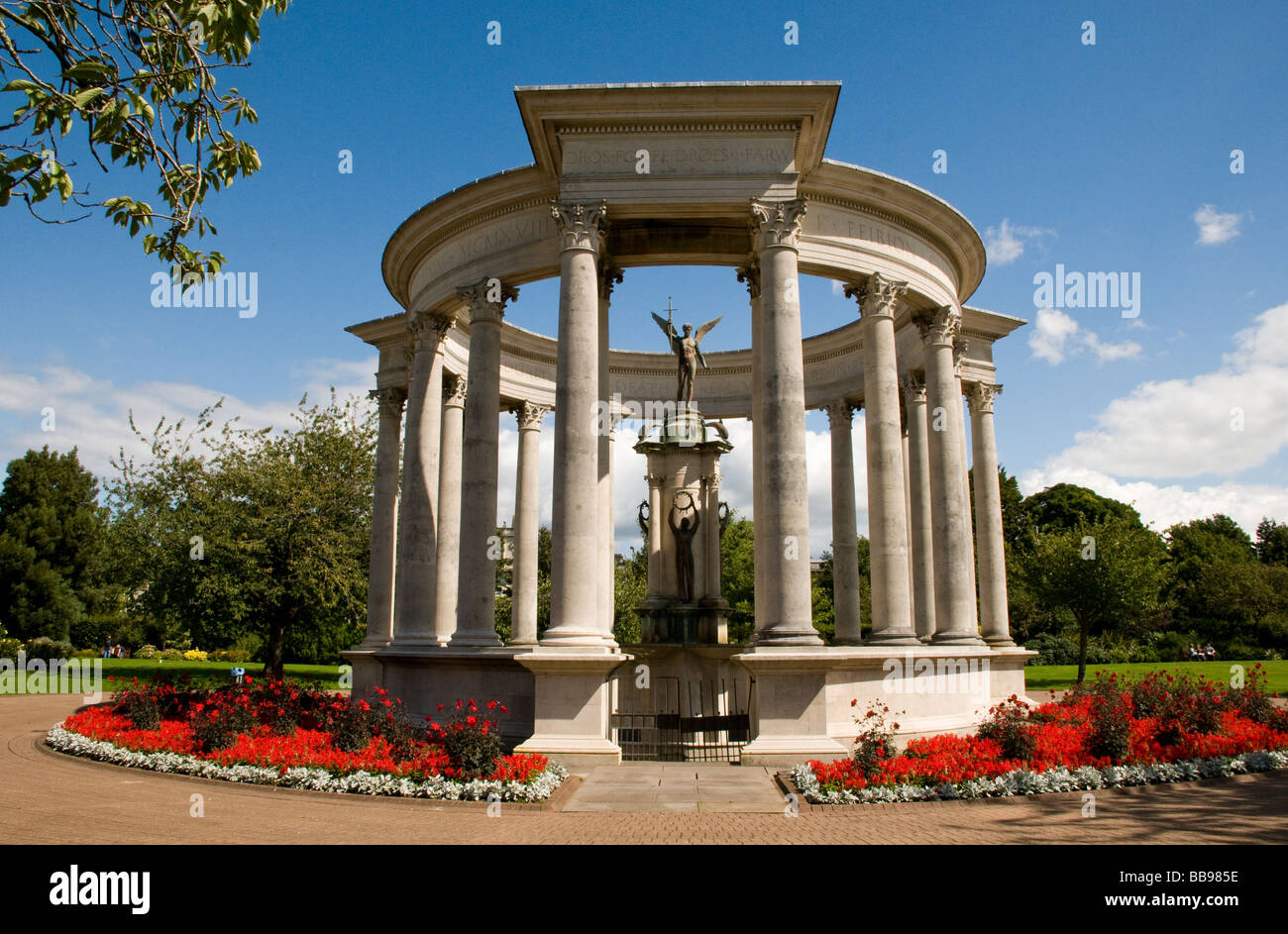 War Memorial in Cathays Park Cardiff Stock Photo - Alamy