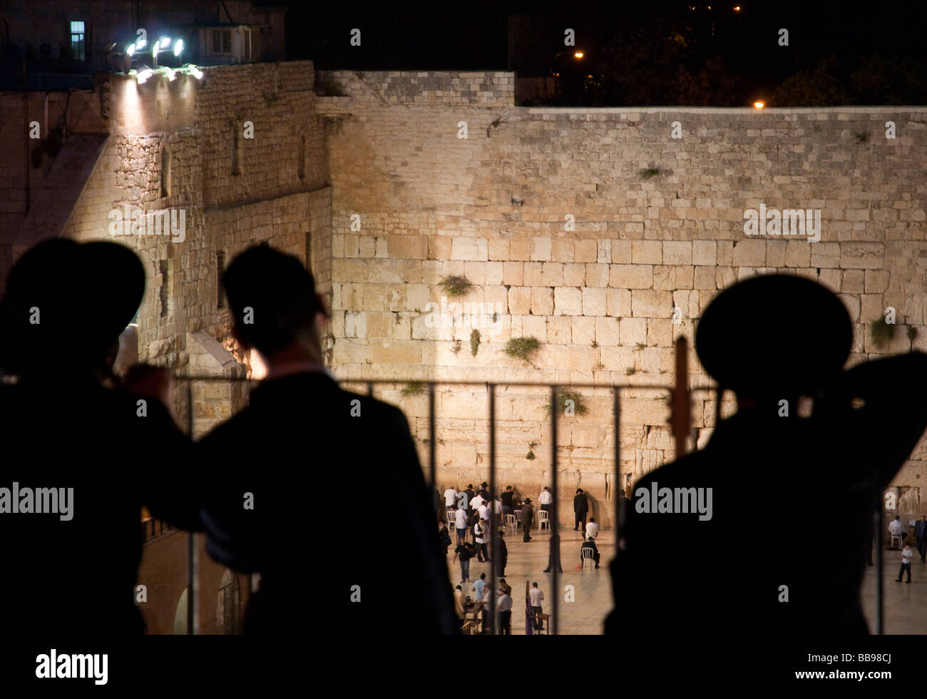 Israel Jerusalem Old City Western Wall Stock Photo - Alamy