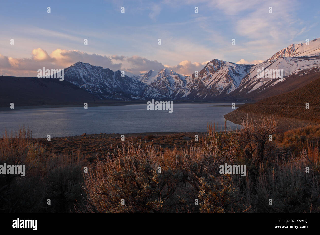 Grant Lake on the June Lake loop Sierra Nevada California USA Stock ...