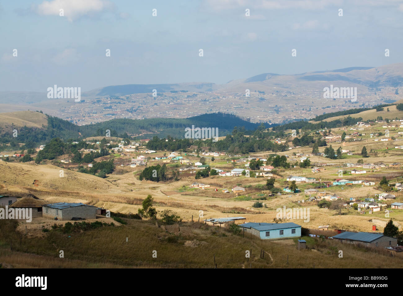 Rural settlement africa hi-res stock photography and images - Alamy