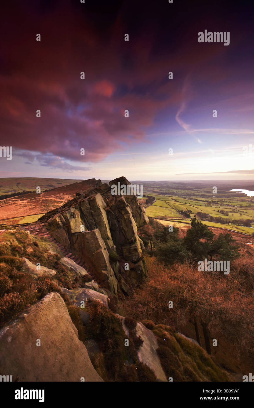 The Roaches Staffordshire UK Stock Photo - Alamy