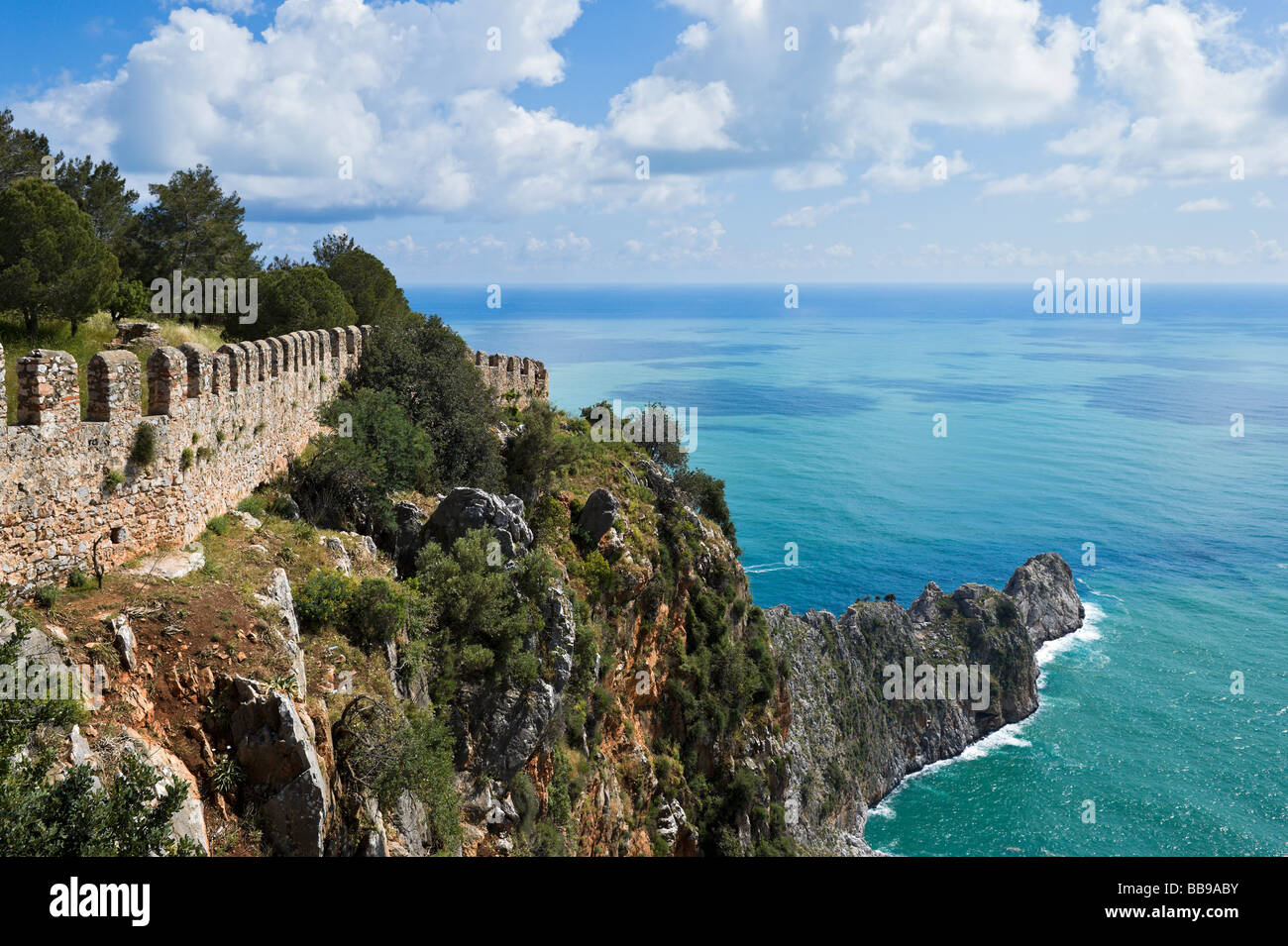 Turkey ruins castle hi-res stock photography and images - Alamy