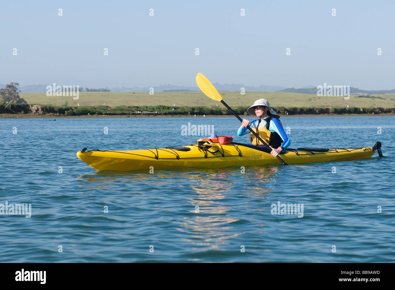 Female paddling hi-res stock photography and images - Alamy