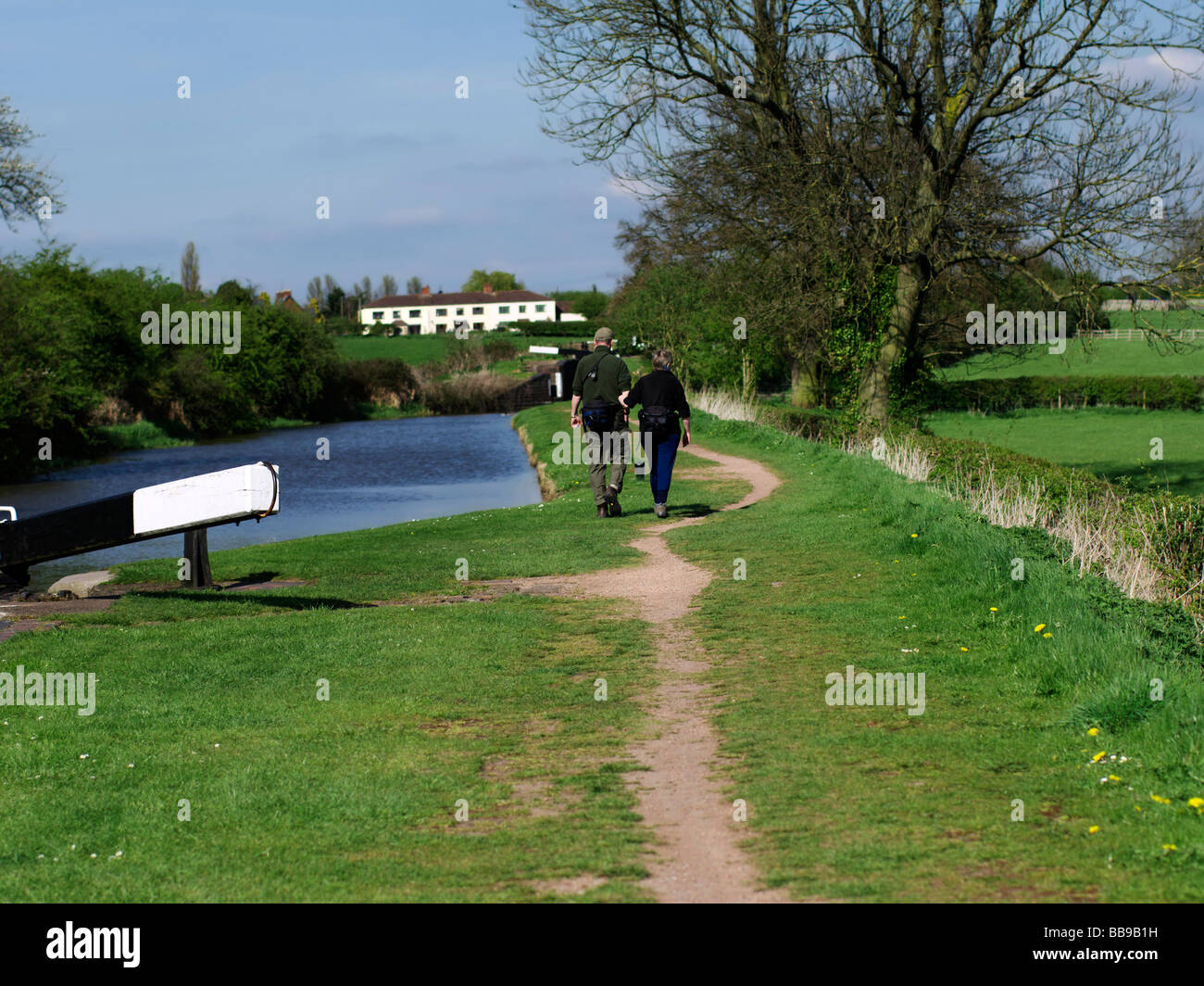 the worcester and birmingham canal stoke prior worcestershire Stock ...