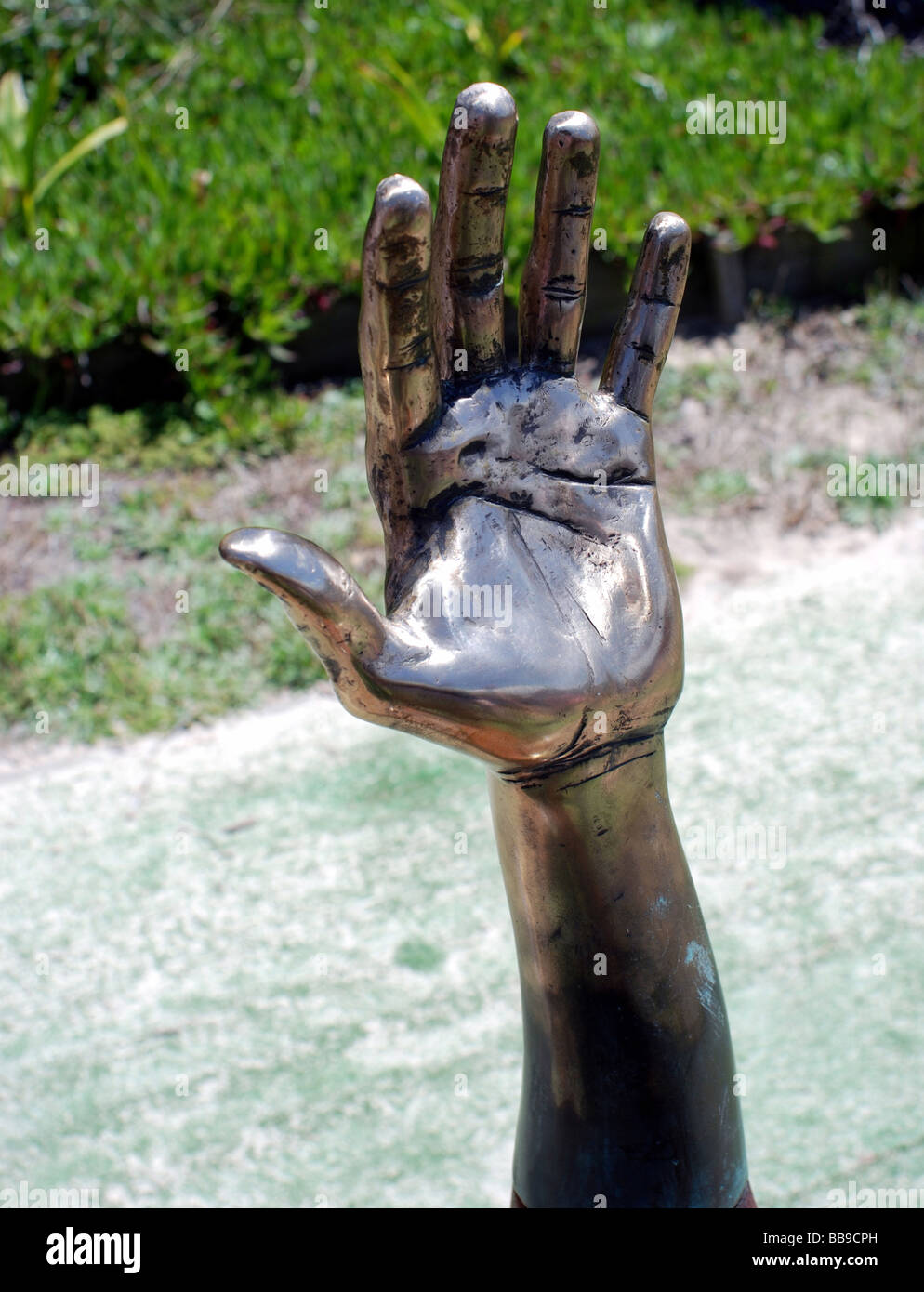 Sculpture of Hand Stock Photo - Alamy