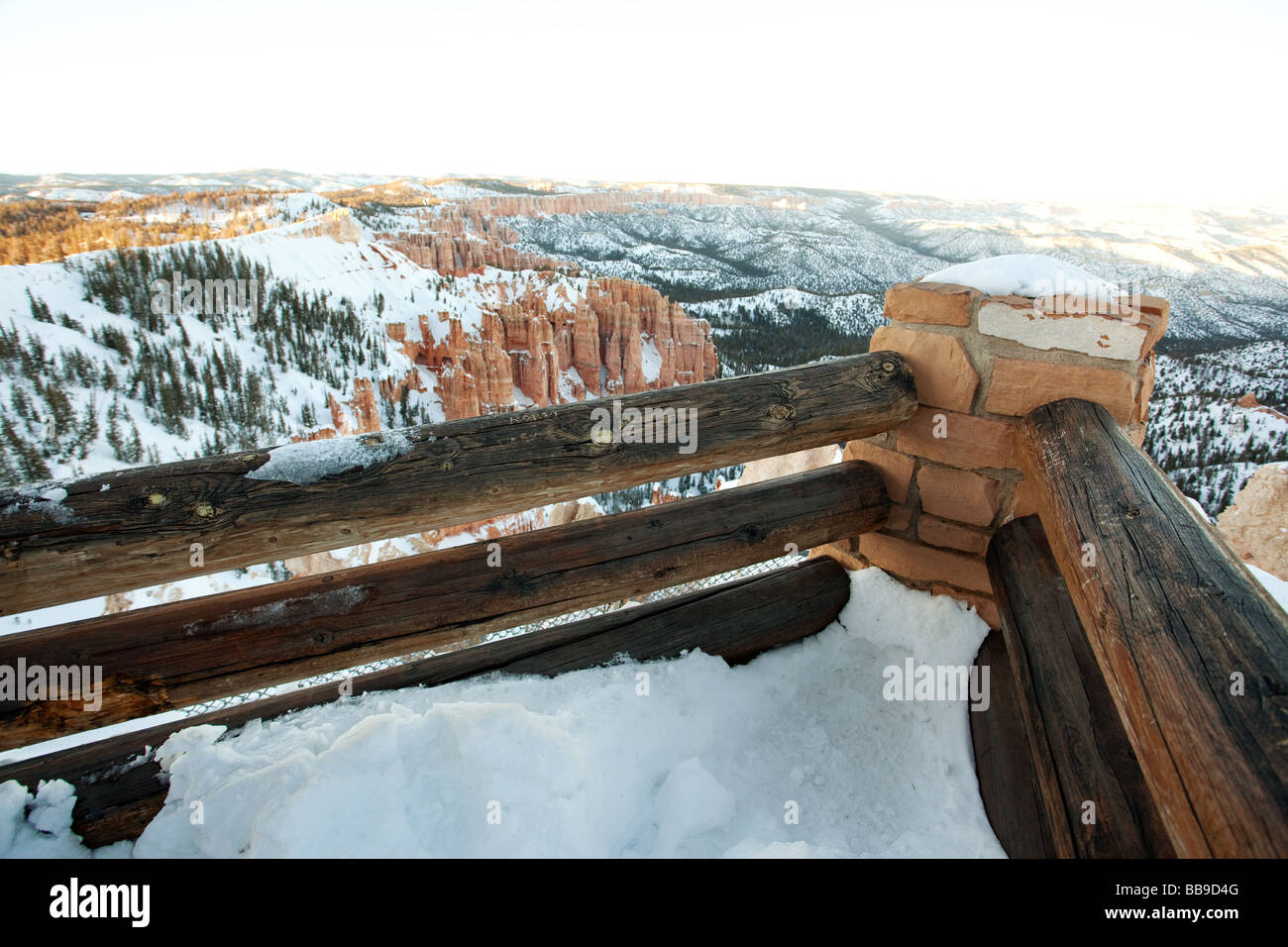 Bryce Canyon National Park in Winter Snow, Garfield County and Kane ...