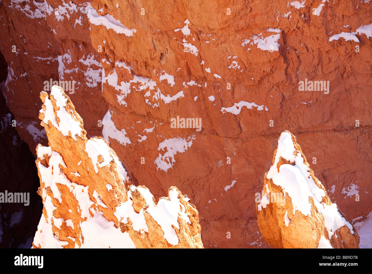 Bryce Canyon National Park in Winter Snow, Garfield County and Kane ...