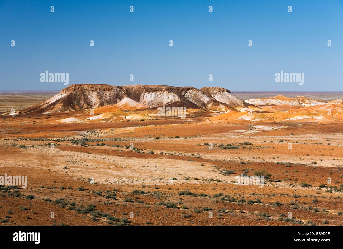 The Breakaways Reserve. Coober Pedy, South Australia AUSTRALIA Stock ...