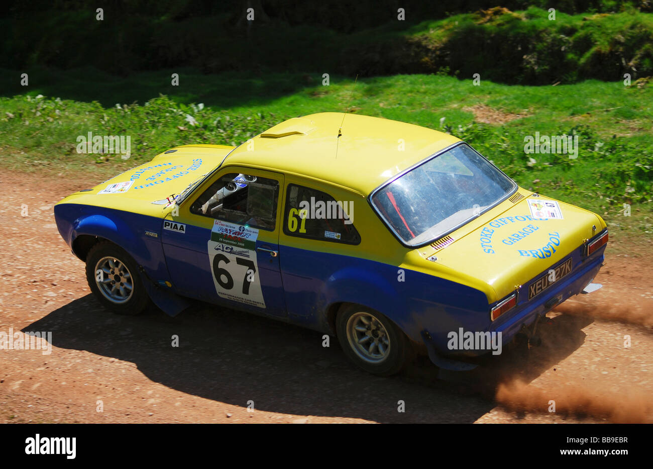Escort MK1 rally car Stock Photo - Alamy