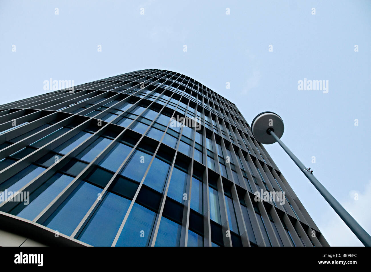 number nine brindley place the building finished Stock Photo - Alamy