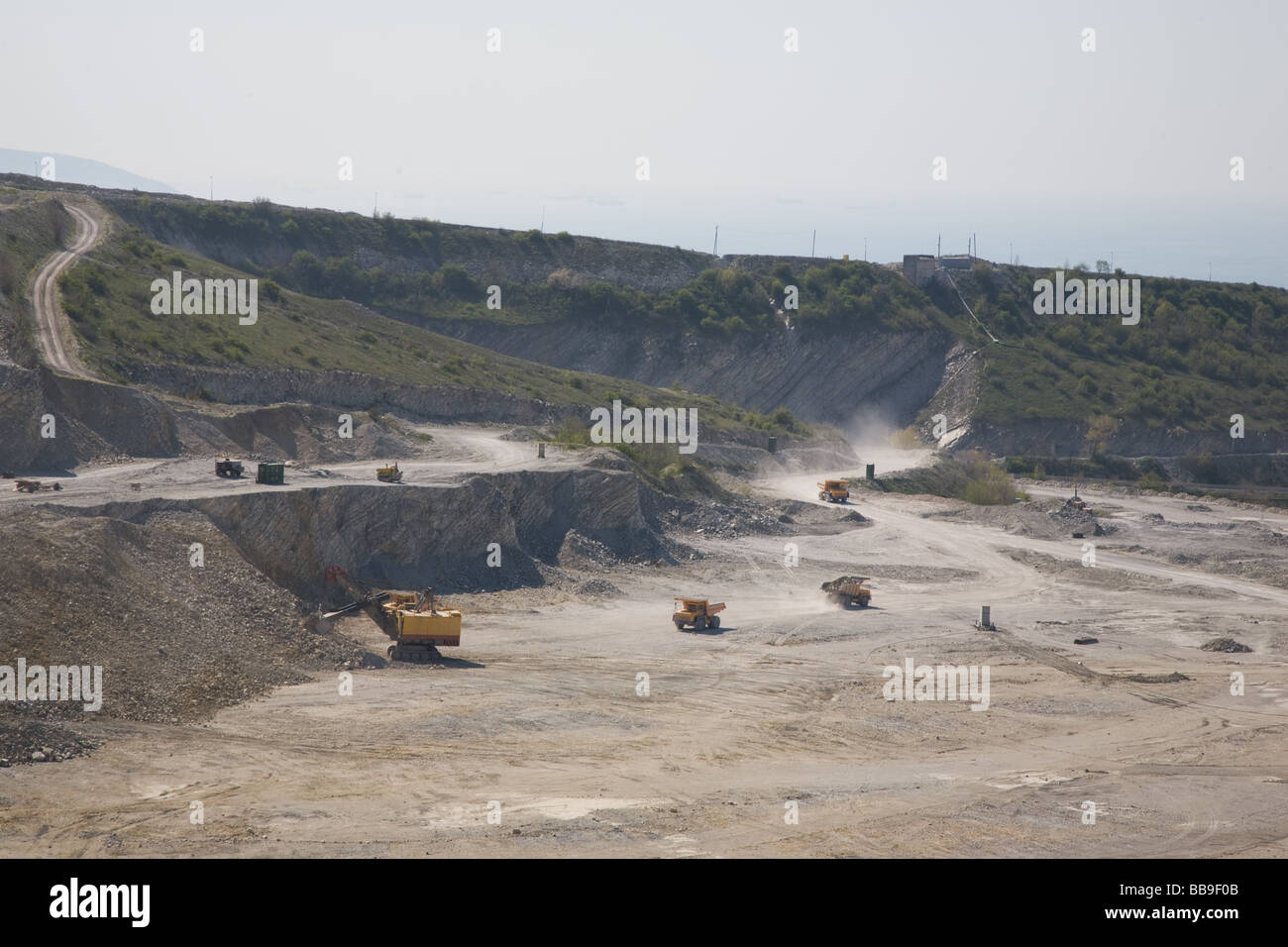 Cement quarry hi-res stock photography and images - Alamy