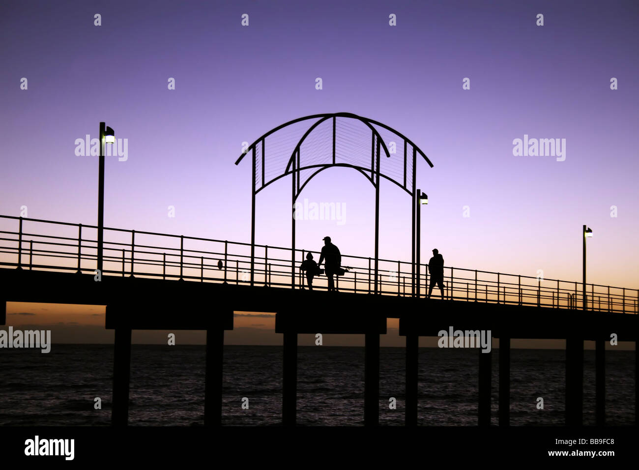 Brighton jetty south australia hi-res stock photography and images - Alamy