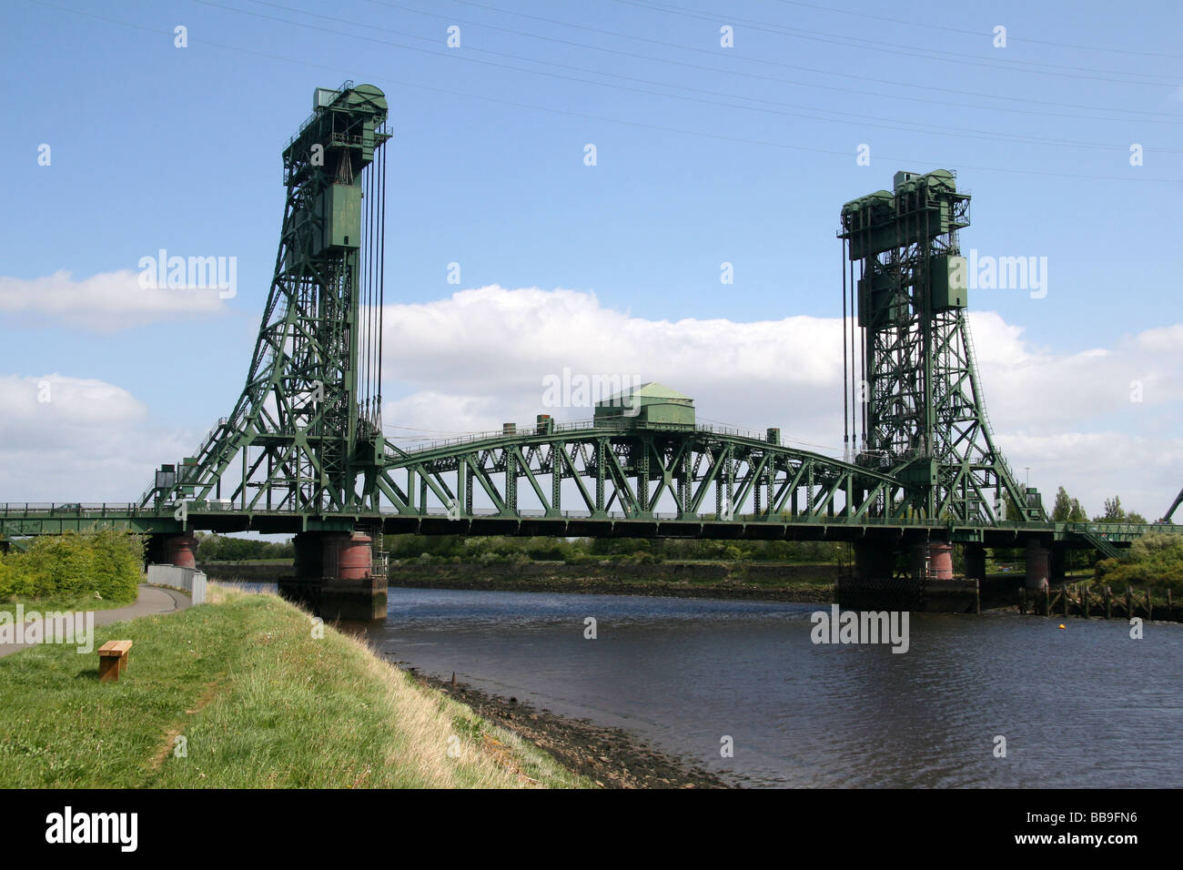 Newport Bridge over the river Tees Middlesbrough Stock Photo - Alamy