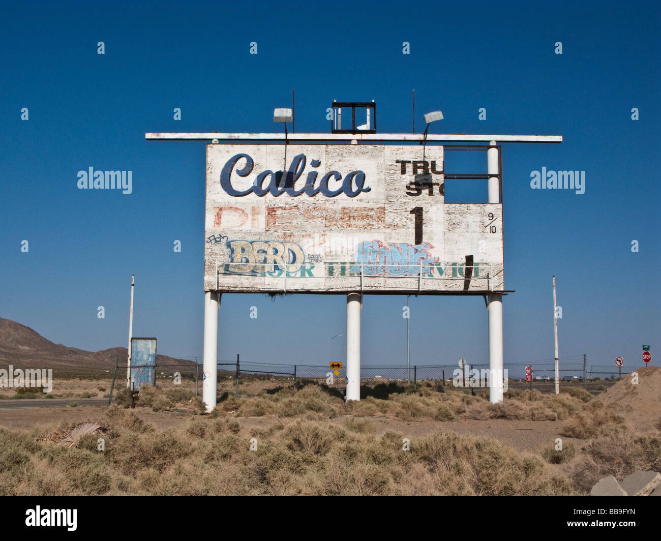 Calico ghost town sign hi-res stock photography and images - Alamy