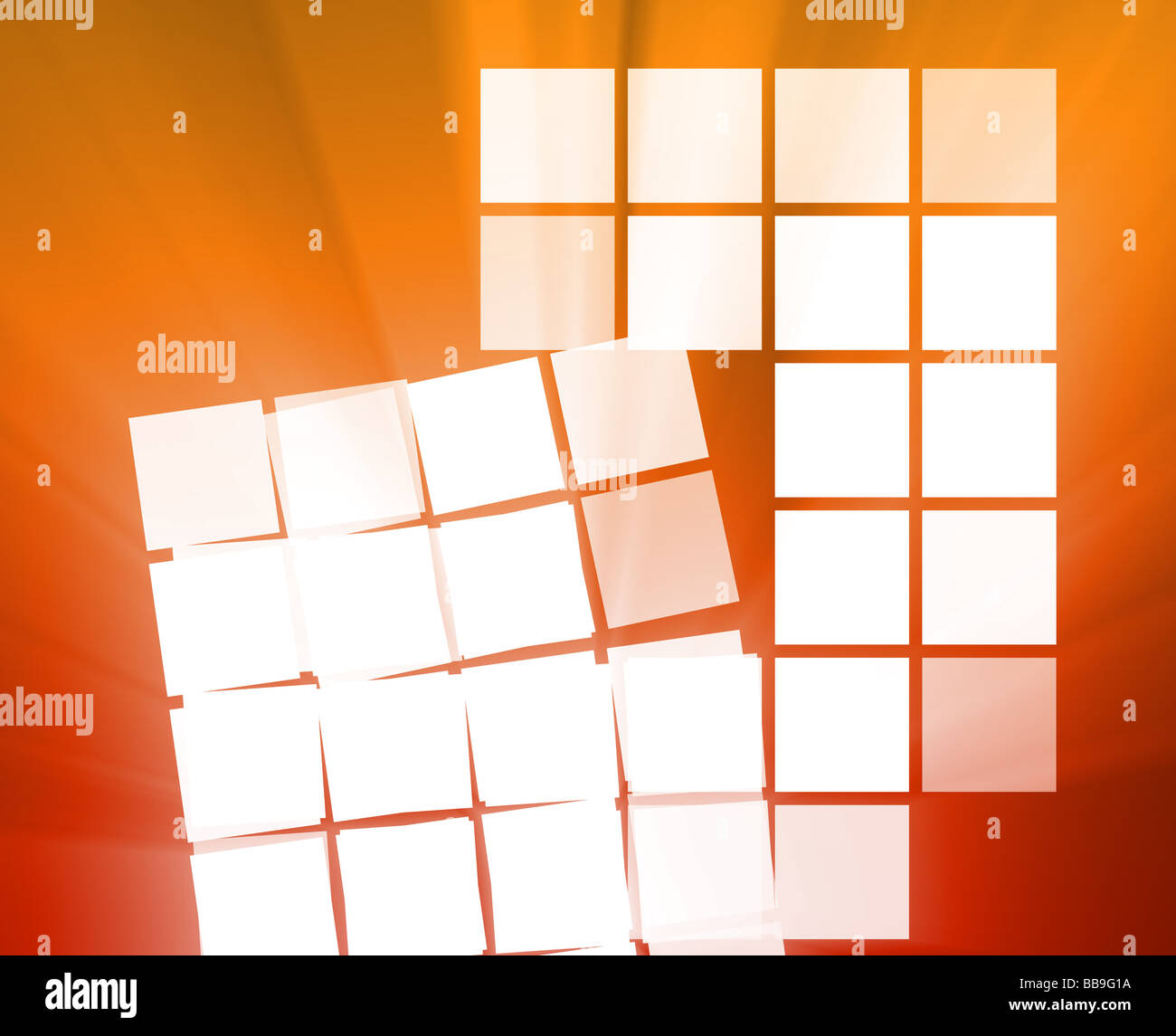 Abstract wallpaper illustration of geometric square shapes Stock Photo ...