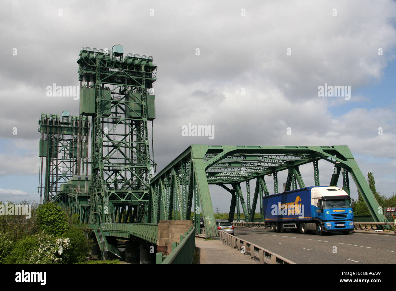 Newport Bridge over the river Tees Middlesbrough Stock Photo - Alamy