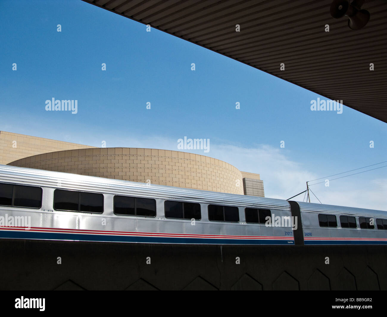 Los Angeles train Stock Photo - Alamy