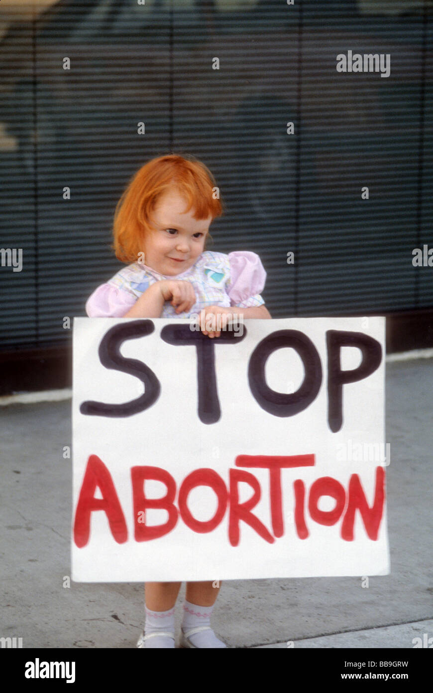 Child protest sign hi-res stock photography and images - Alamy
