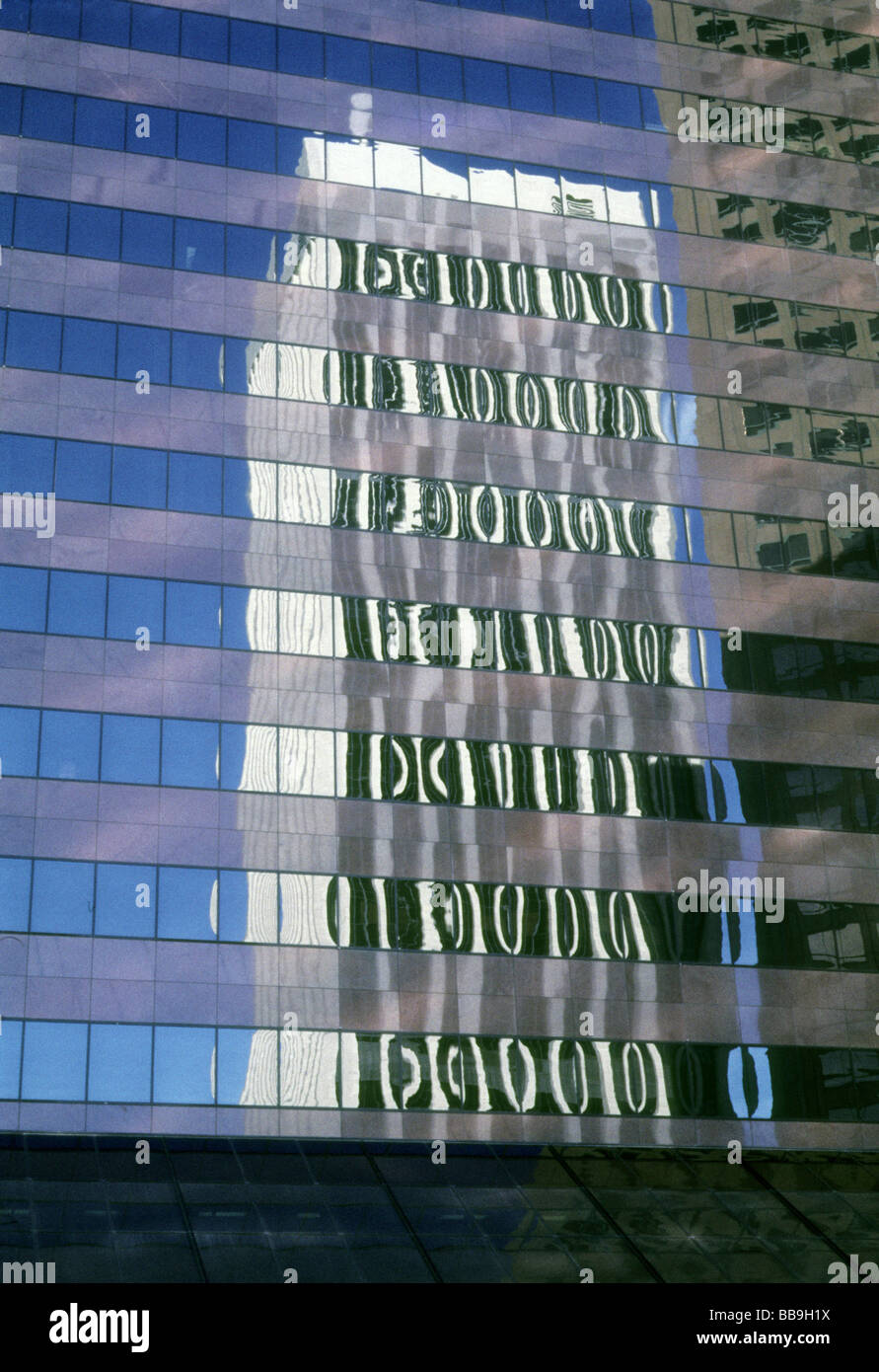 Reflect surface skyscraper Los Angeles California architecture building ...