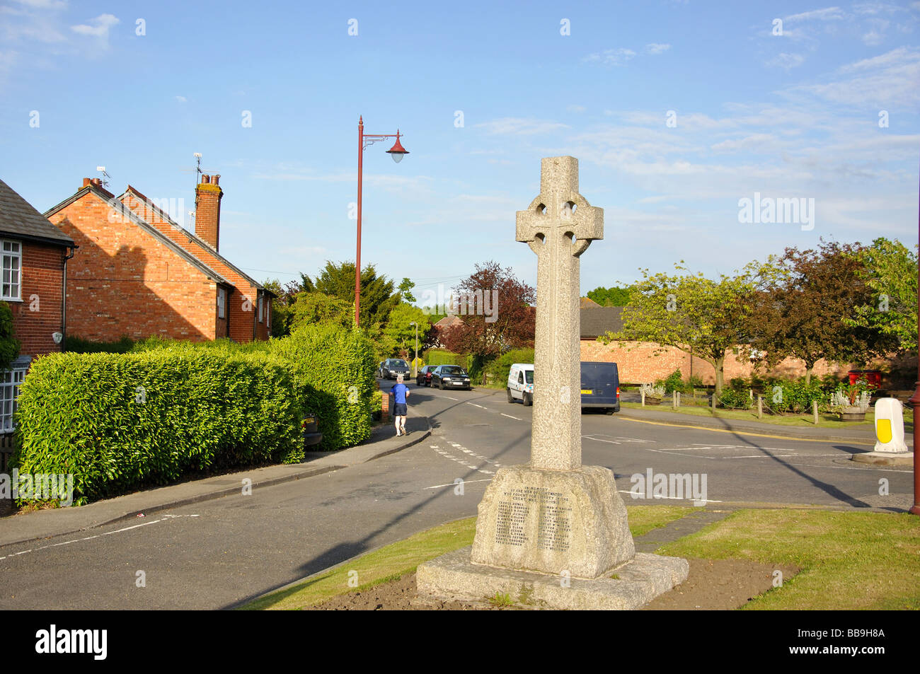 Village Green, All Saints Road, Lightwater, Surrey, England, United ...