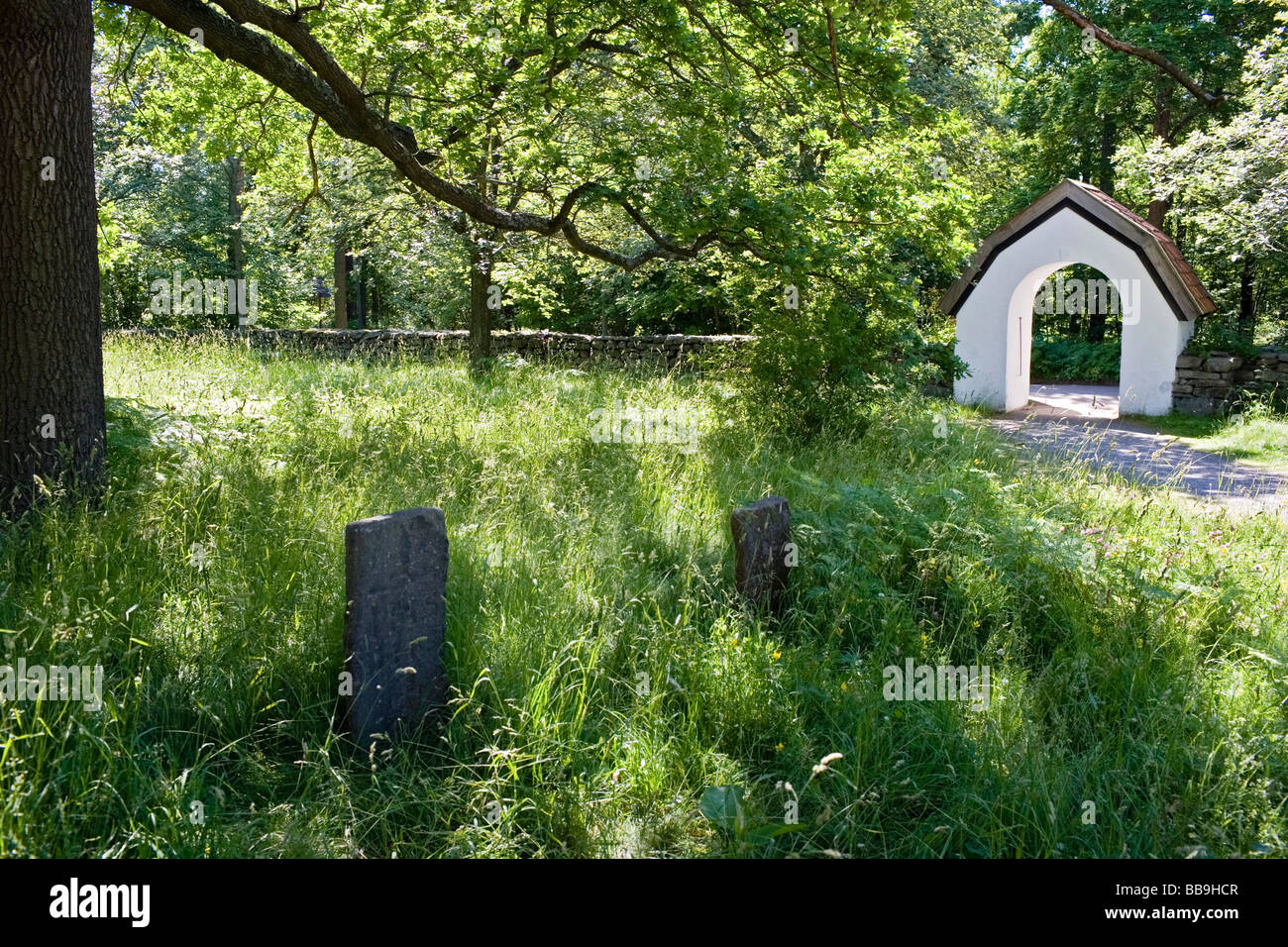 Seglora Church (Skansen Stock Photo - Alamy