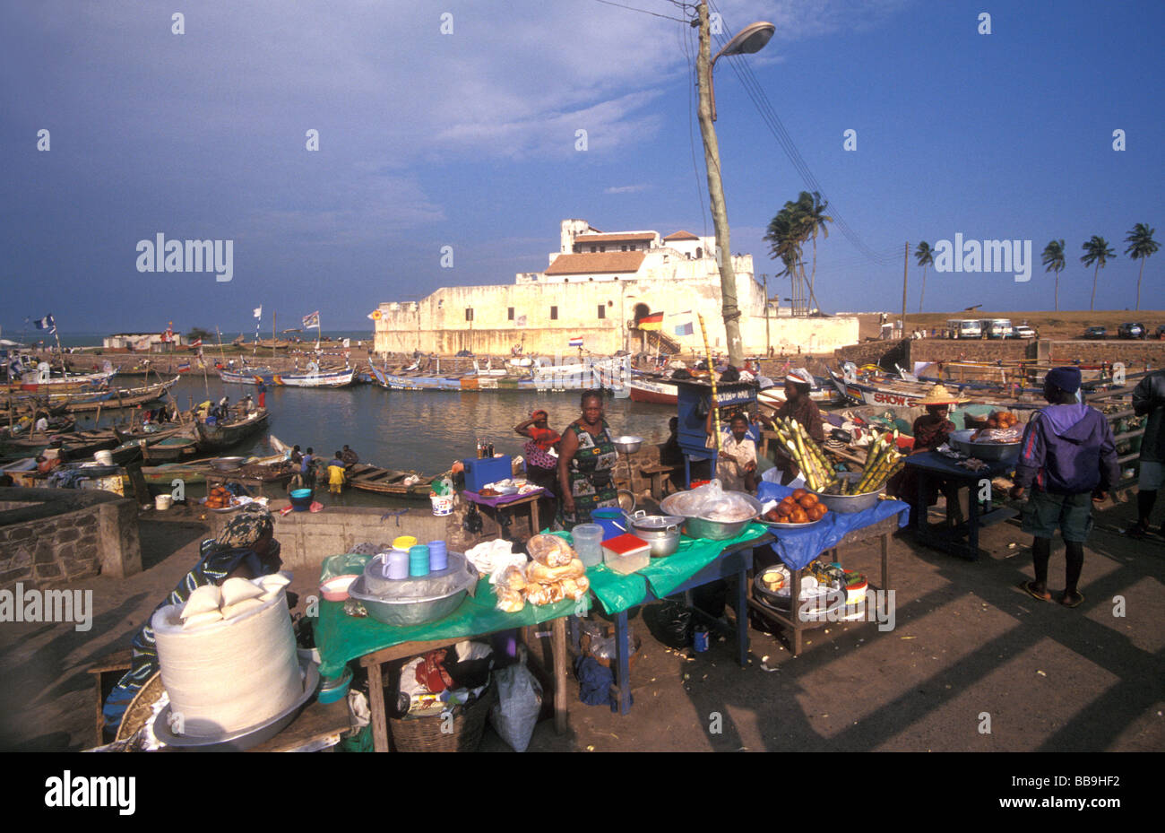 elmina castle ghana africa Stock Photo - Alamy