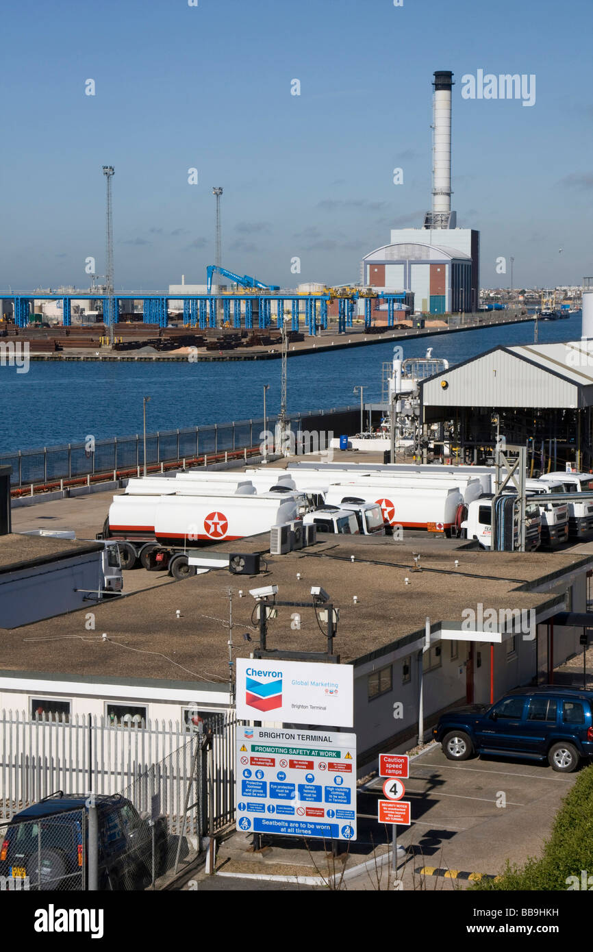 shoreham - by - sea power station industrial quayside east sussex ...