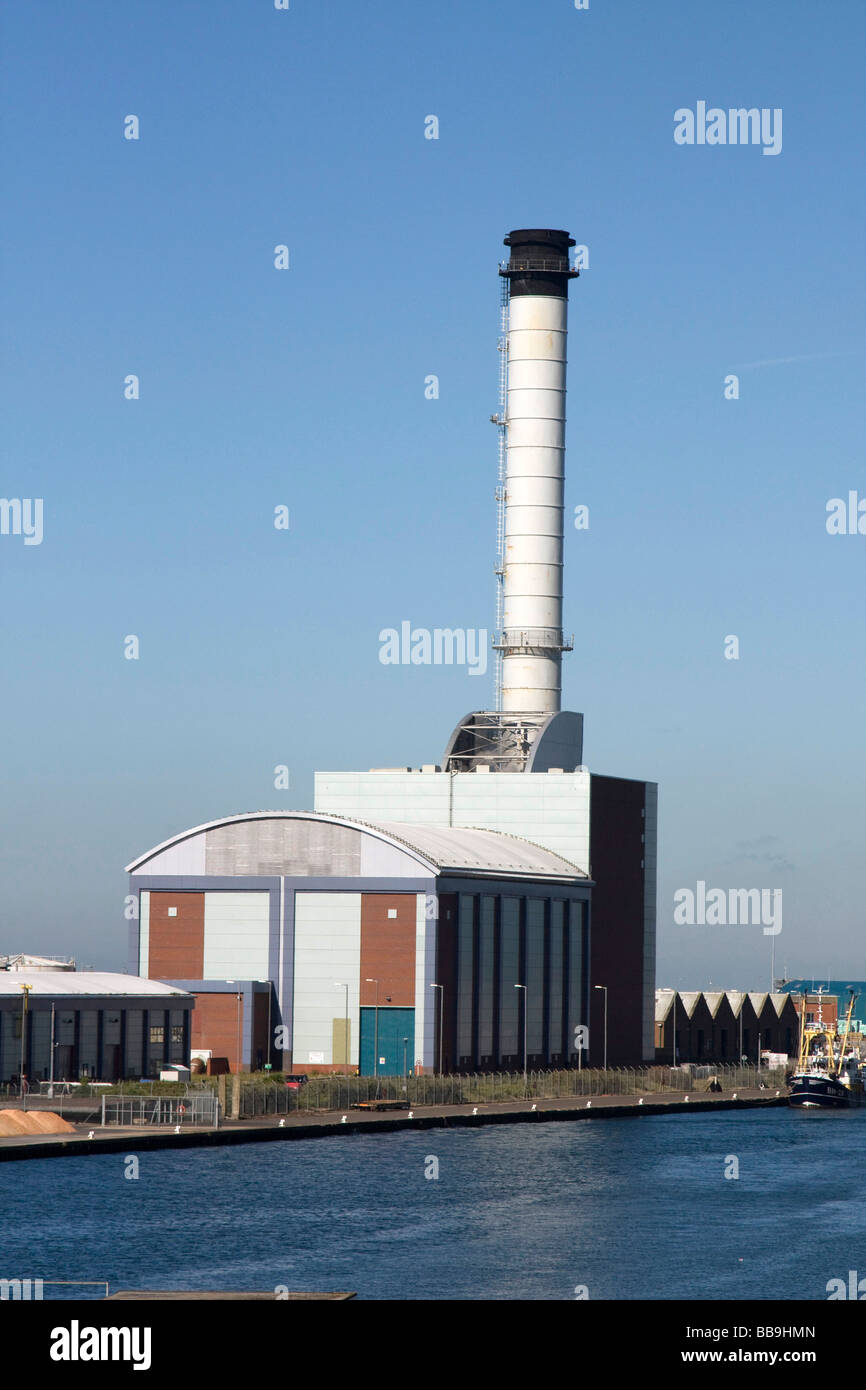shoreham - by - sea power station industrial quayside east sussex ...