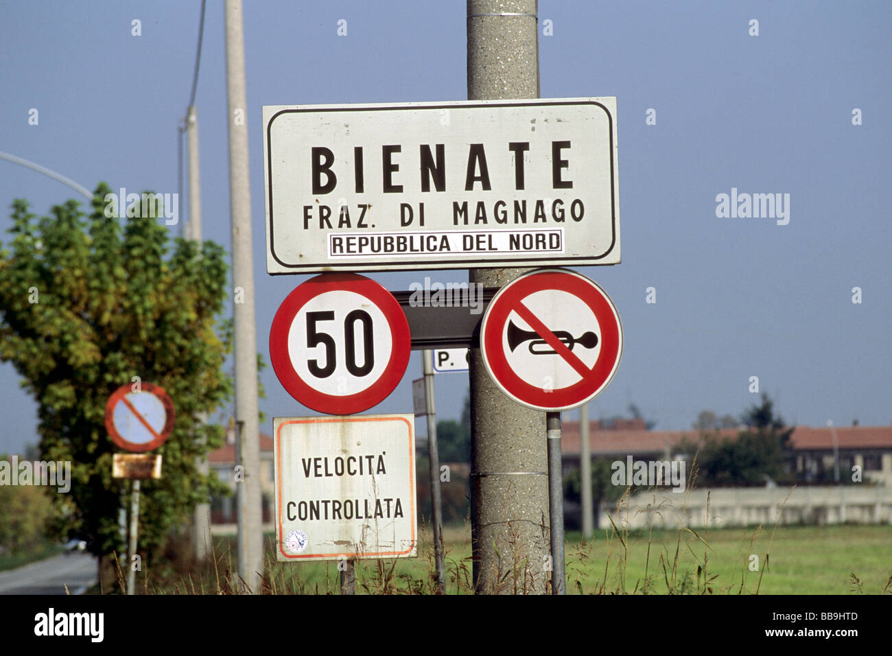 Bossi umberto lega party hi-res stock photography and images - Alamy