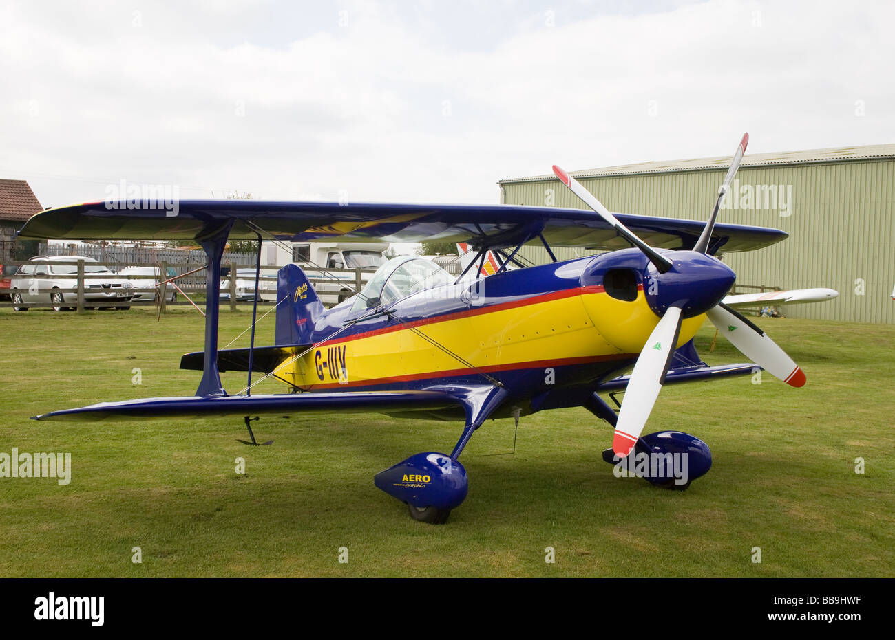 Pitts Super Stinker II-260 (Modified) G-IIIV parked at Breighton ...