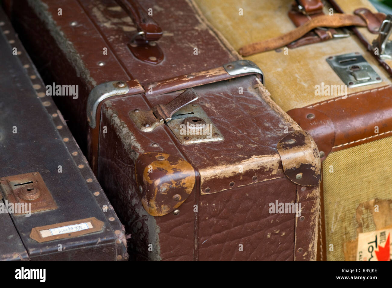 Three leather cases hi-res stock photography and images - Alamy