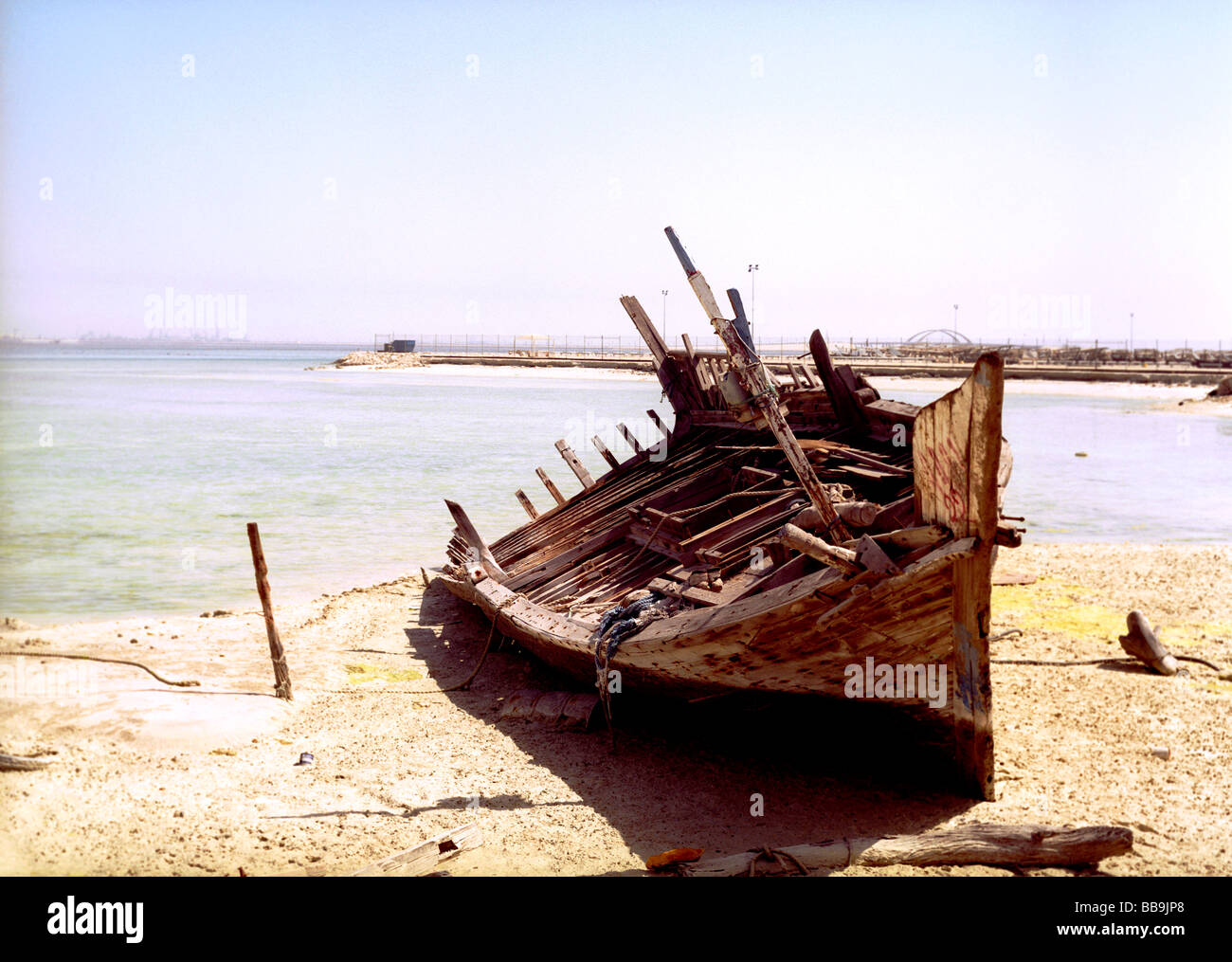 A traditional Arabian Gulf dhow boat Stock Photo - Alamy
