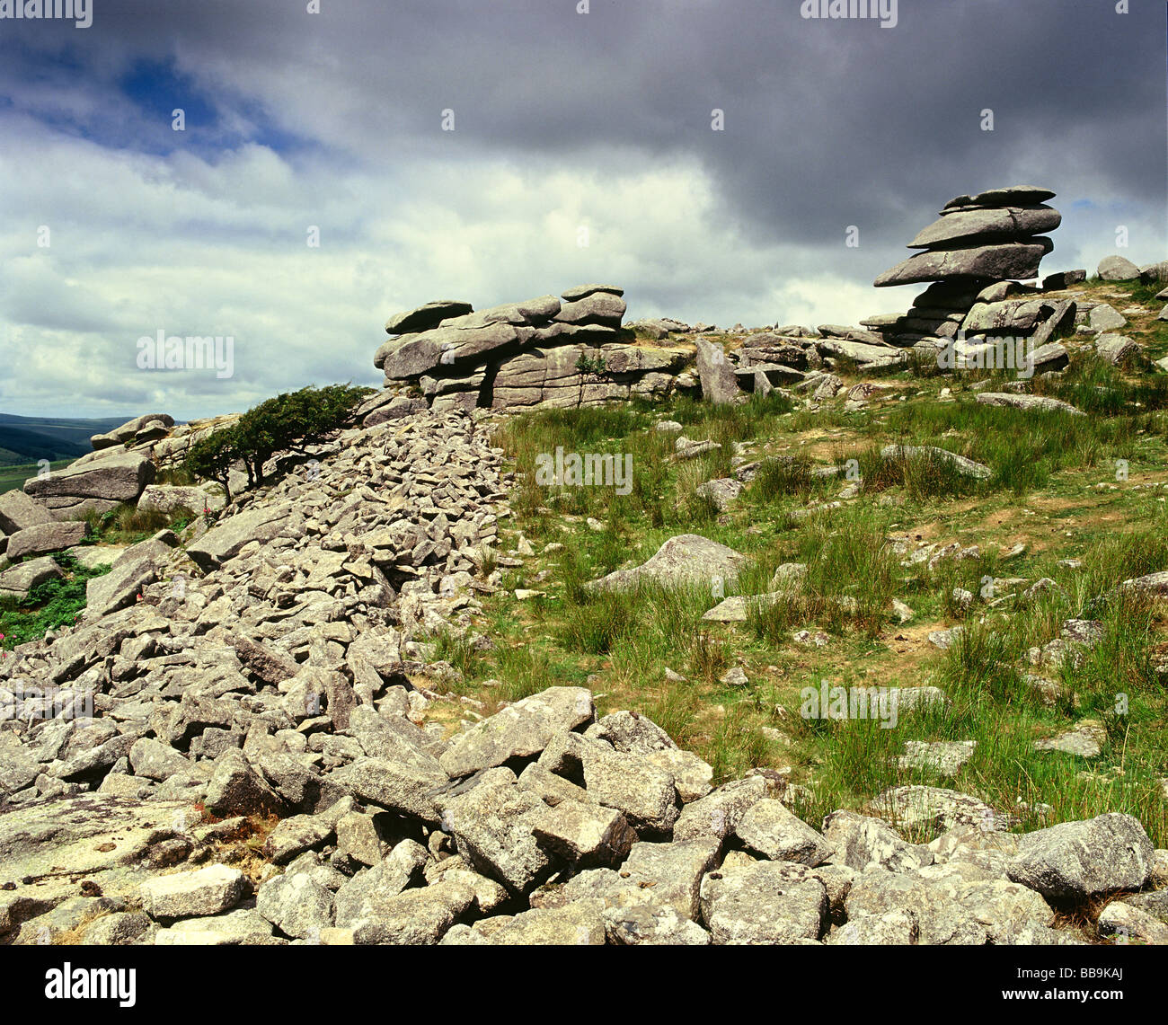 Stowe's Pound Cheesewring and the Devils Chair Minions Bodmin Moor ...