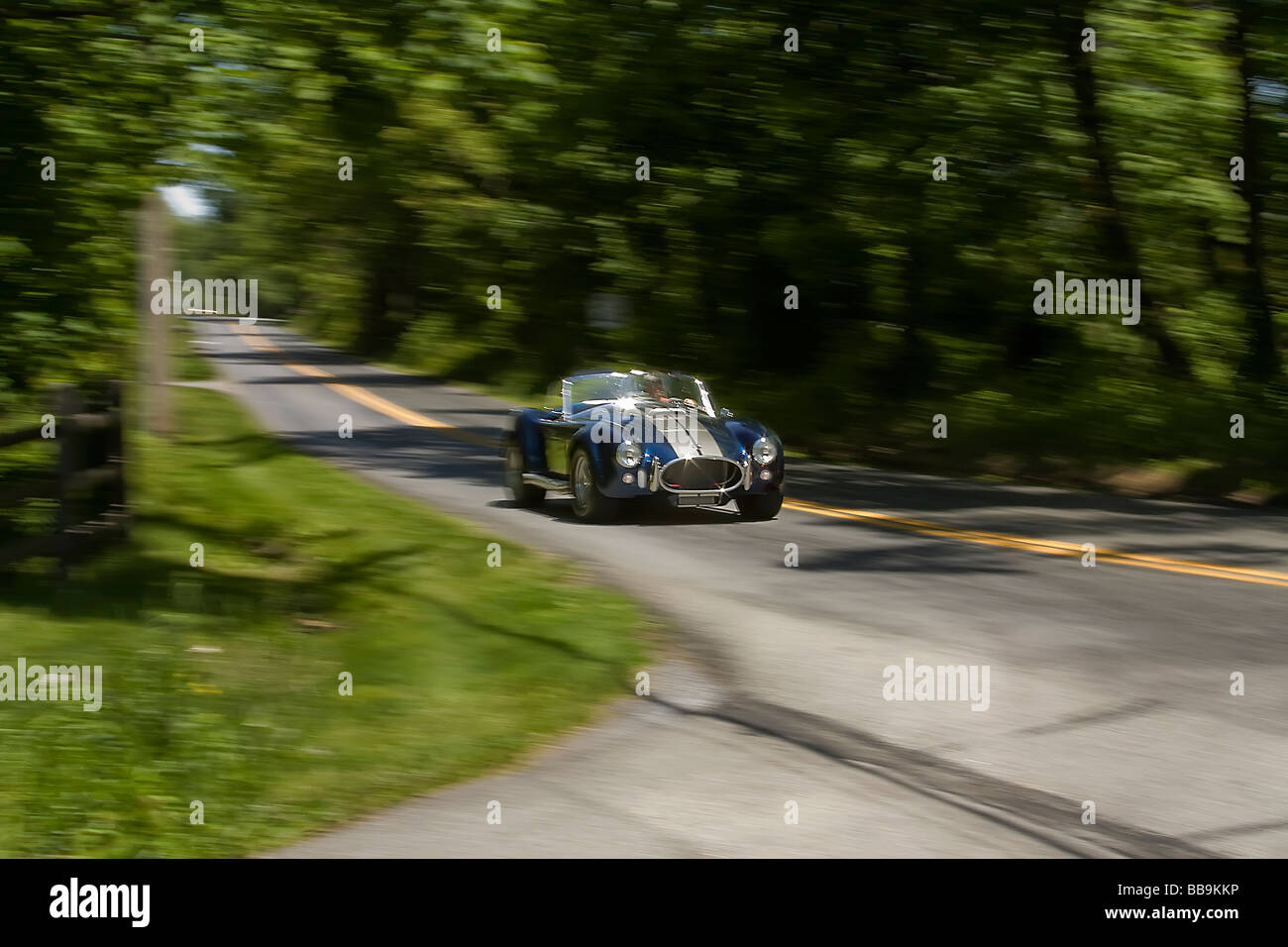 Shinny clean powerful road hugging sports car hi-res stock photography ...